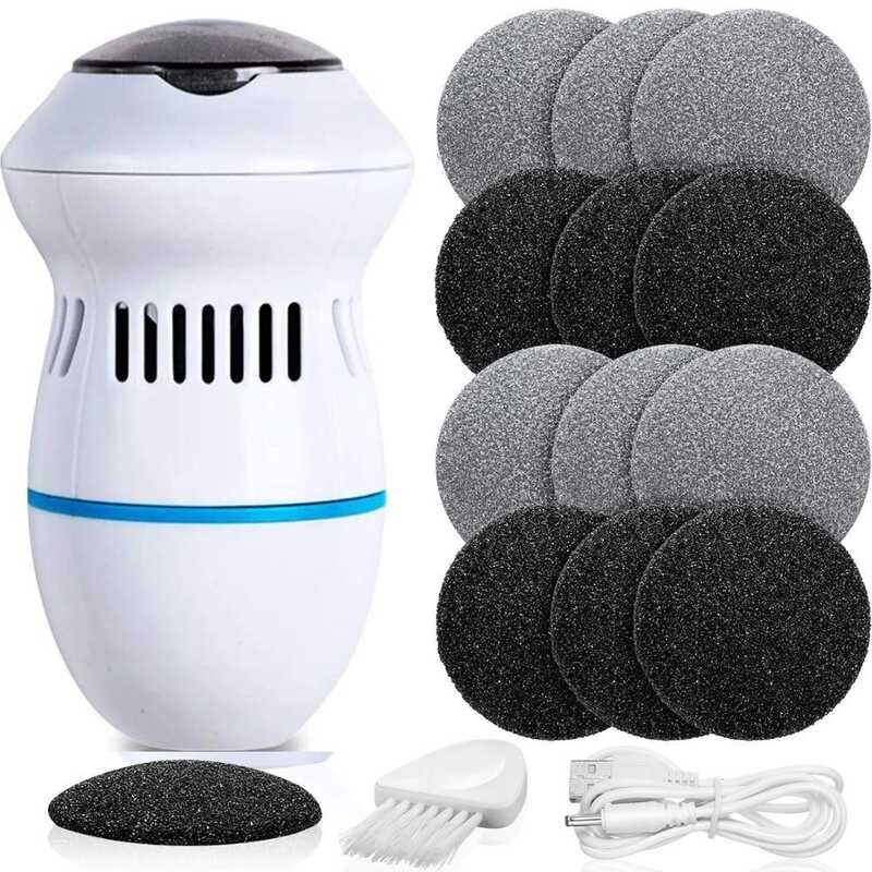 Electric Foot Grinder Callus Remover Rechargeable Files Clean Hine Feet ...