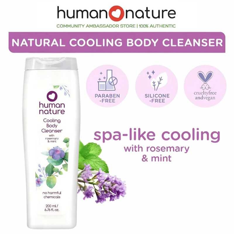 Human Nature Cooling Body Cleanser With Rosemary And Mint | Shopee ...