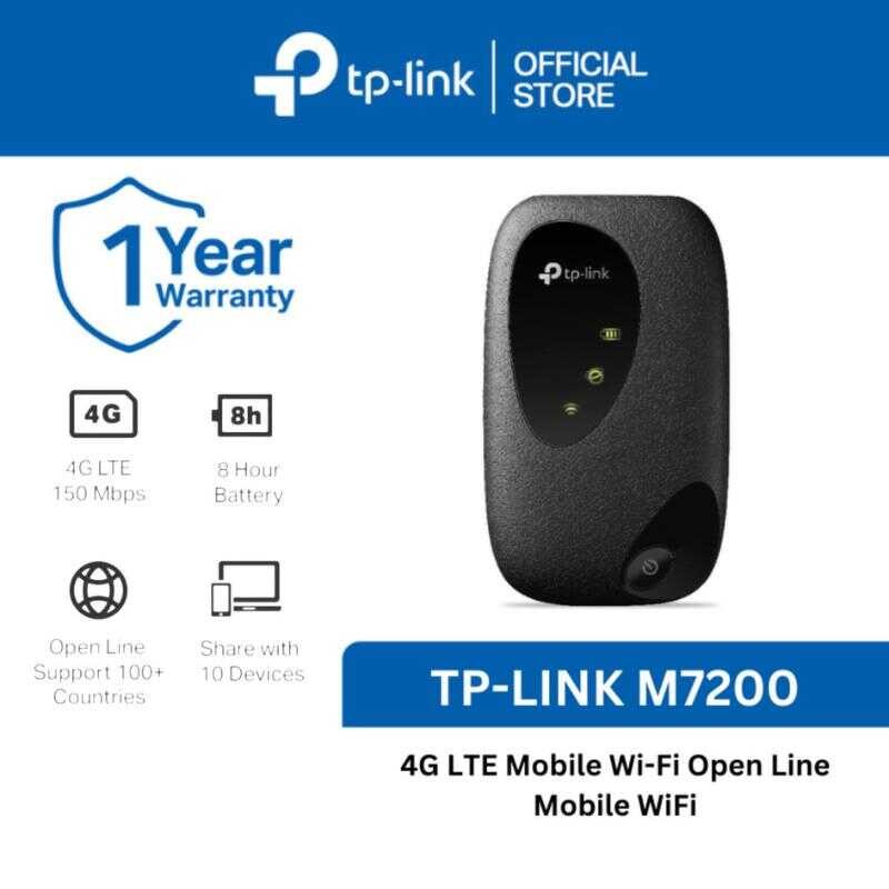 Tp-Link M7200 4G Openline LTE Wi-Fi Globe/Smart/Sun Supported Open Line ...