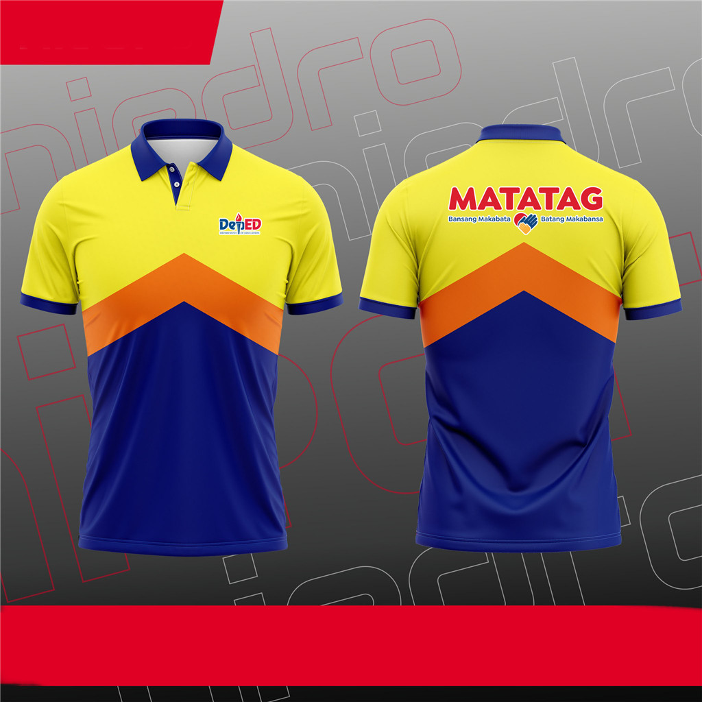 DEPED MATATAG POLO UNIFORM FULL SUBLIMATION POLO-SHIRT FOR MEN AND ...