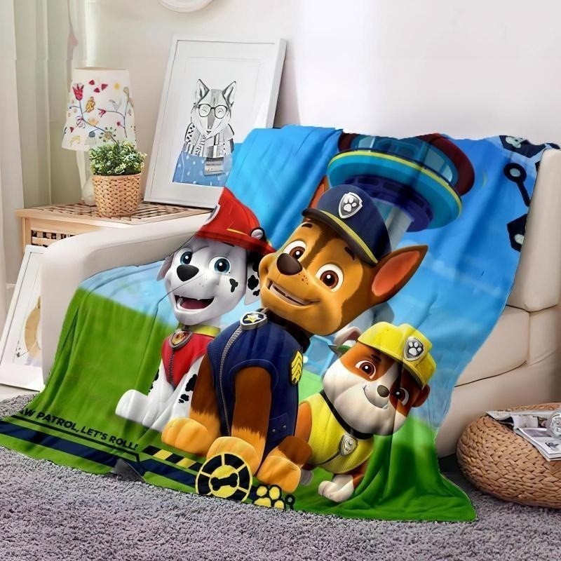 100x150cm cartoon characters double-sided printed flannel blanket ...