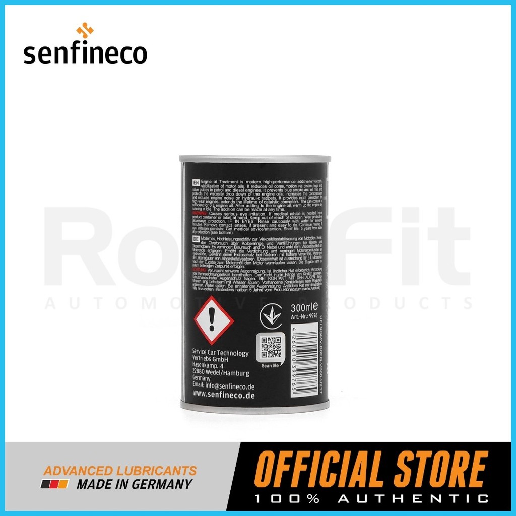 SENFINECO Engine Oil Treatment 300ml 9976 | Shopee Philippines