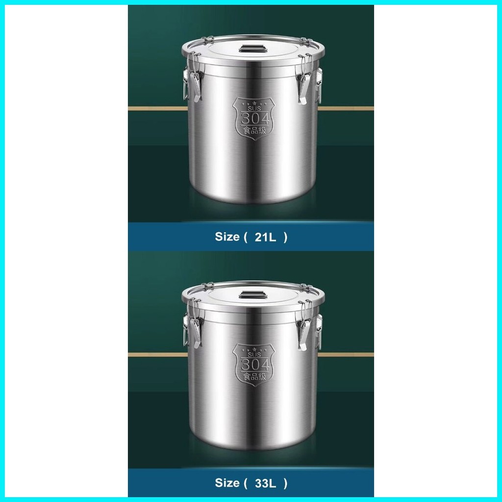high-capacity rice dispenser25kilos stainless rice storage container ...