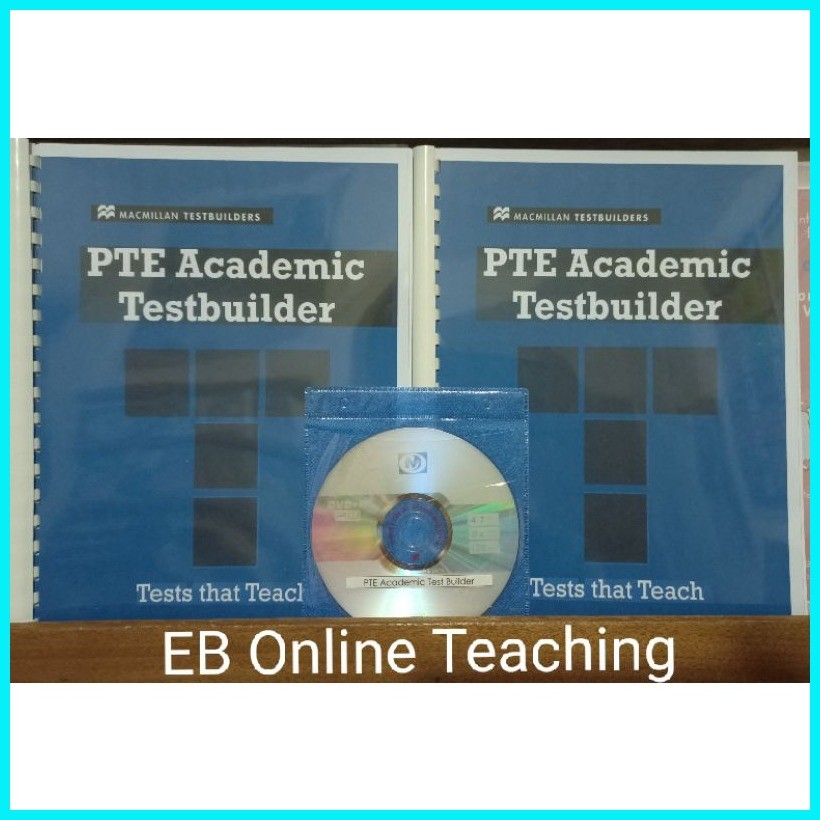PTE Academic Test Builder with key and CD | Shopee Philippines