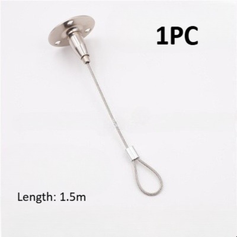 Adjustable Steel Wire Rope Hanging Kit Suspension Wire Cable Ceiling ...