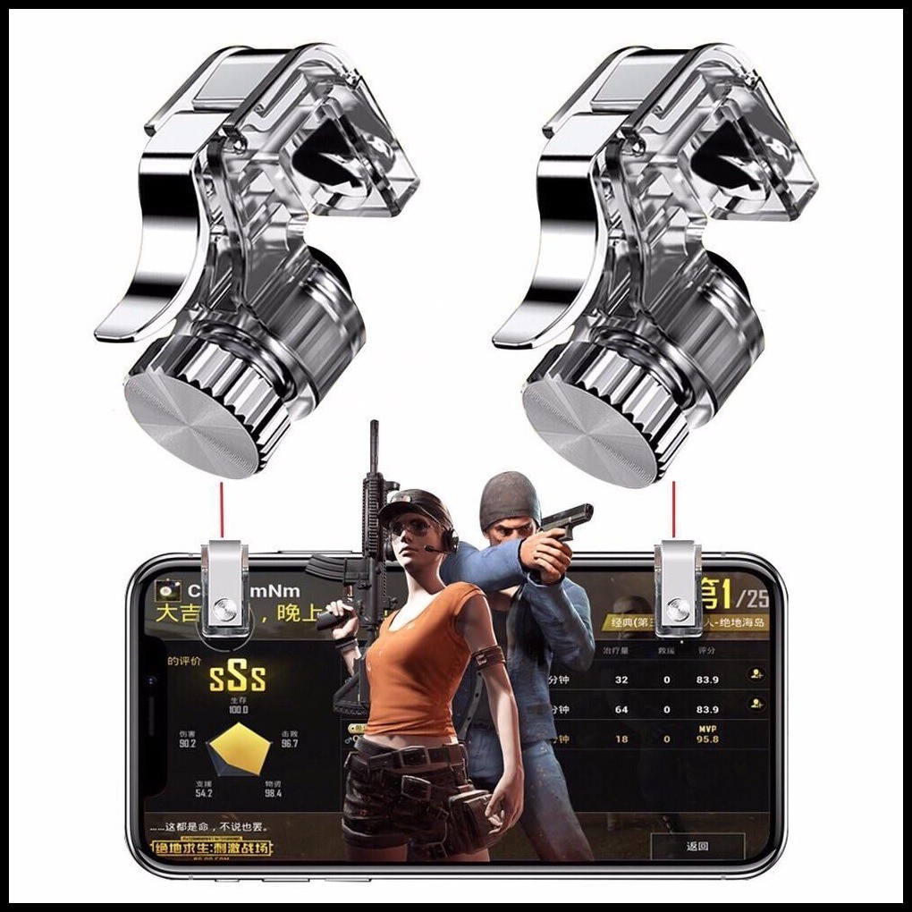 L1R1 Sharpshooter Mobile Game Controller Trigger Buttons | Shopee ...