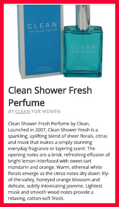 Authentic Perfume Clean Classic Shower Fresh EDP - Warm Cotton Classic ...