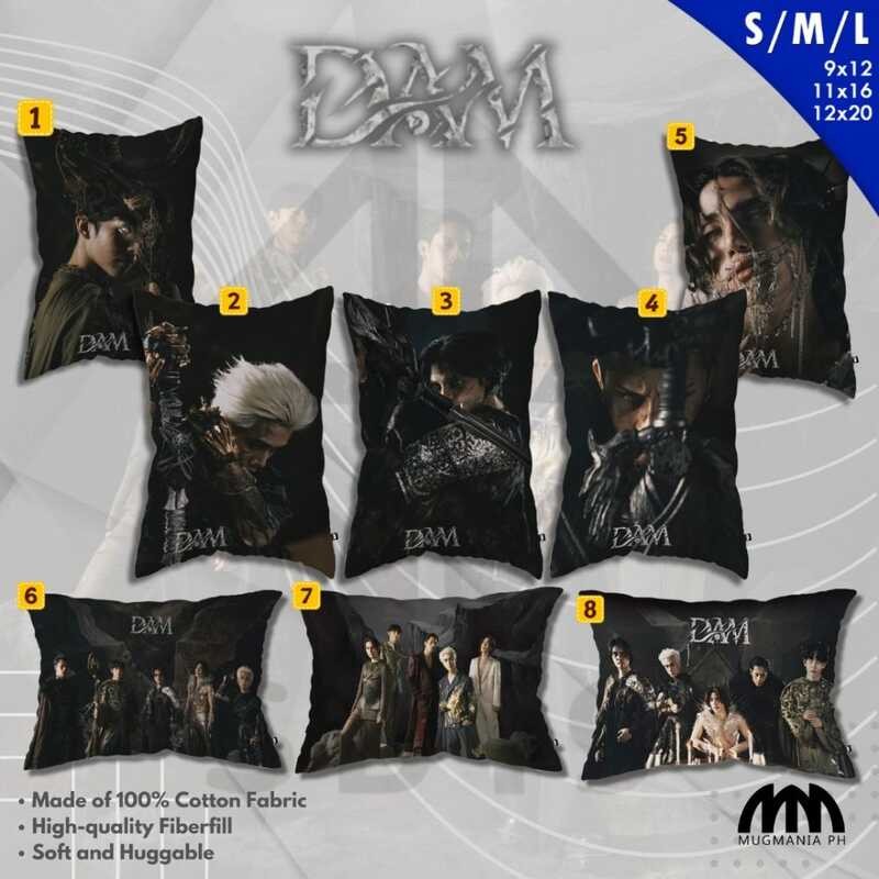 Sb19 Pillows Mugmania - Dam- Pablo, Stell, Ken, Justin, Josh (Available ...