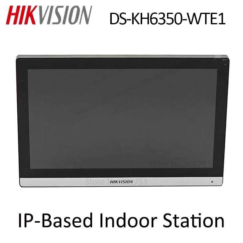 A A Original Hikvision Kh6 Series Ip-Based Indoor Station Ds-Kh6350-Wte1 7Inch TFT Touch Screen ...