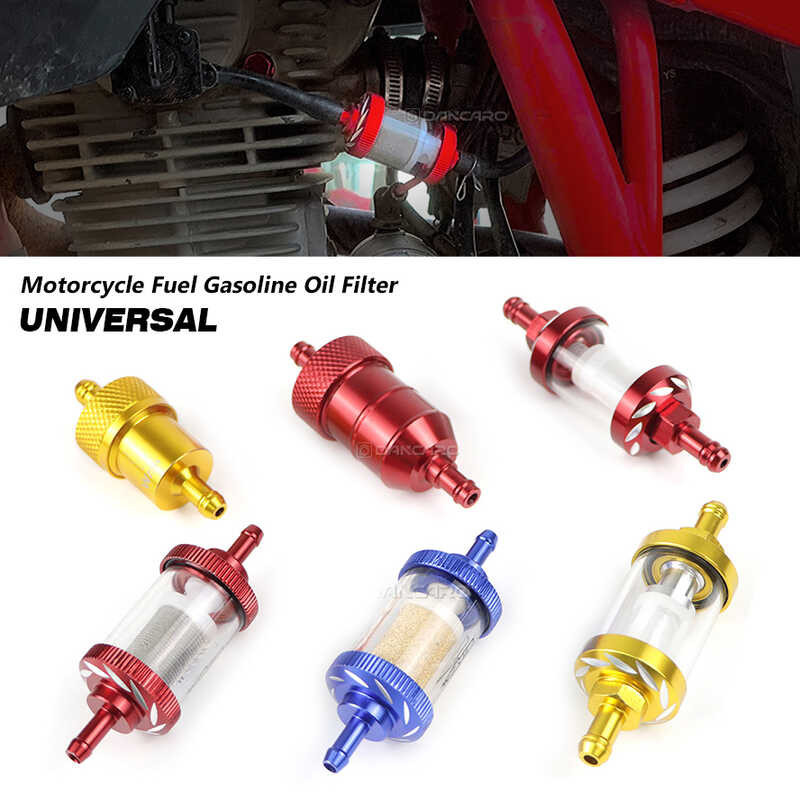 Universal Motorcycle 8Mm Engine Inline Carb CNC Gasoline Fuel Gas Motor ...