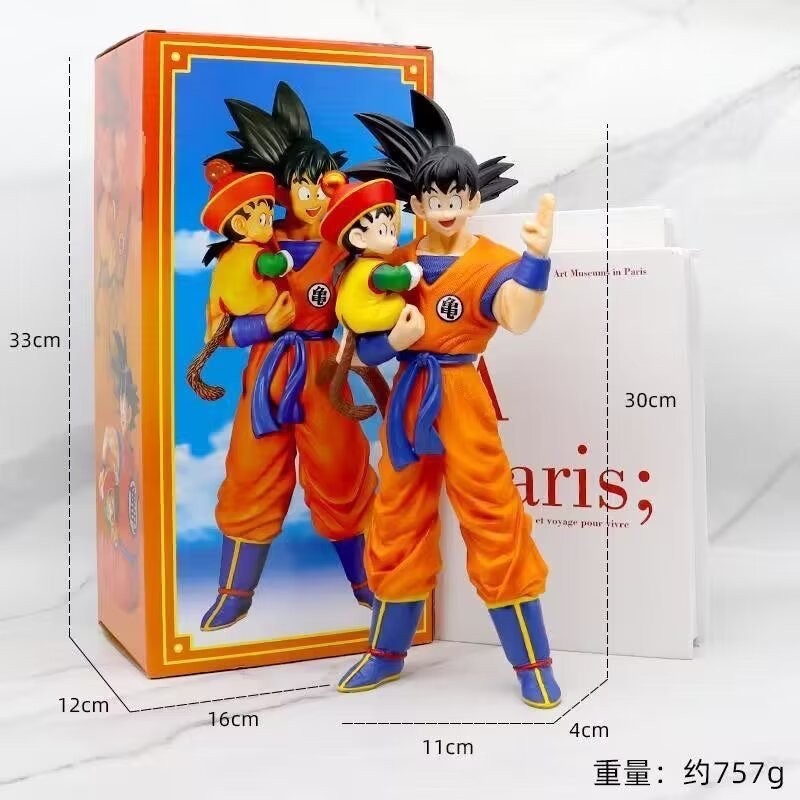Dragon Ball Goku And Son, Father And Son Hug, Sun Wukong, Little Gohan ...