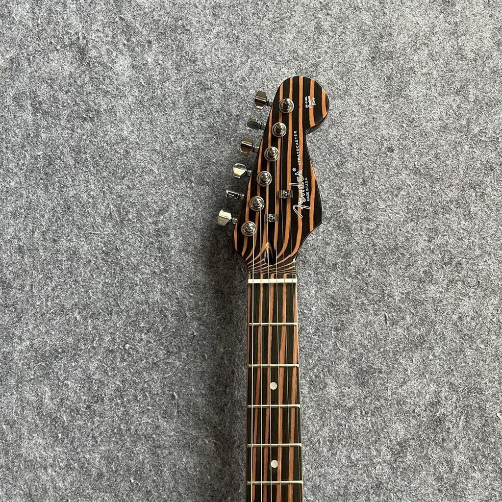 Fender Stratocaster Zebra Electric Guitar SSS Pickups Professional ...