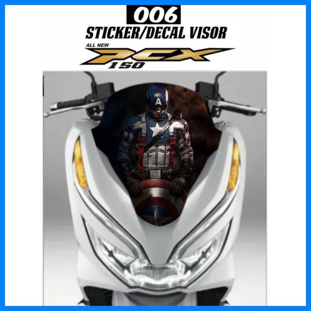 Pcx 160 visor decal Sticker new | Shopee Philippines