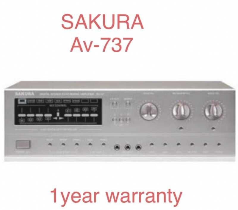AMPLIFIER SAKURA AV 737 1400Watts (Orihinal) Na Sinusubukan Bago Lumabas Ang Barko | Shopee ...