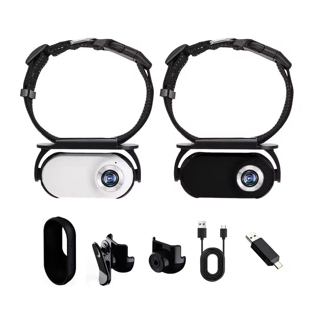 (COD) Pet Collar Camera No Wifi Required HD 1080P Wireless Mini Sports ...