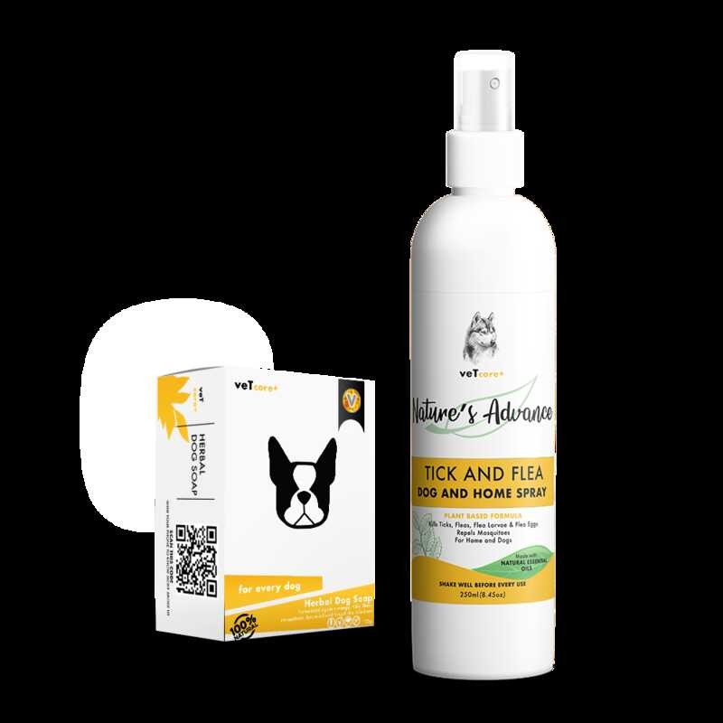 Core+ Tick Flea Spray na may Free Vet Core Soap (ligtas para sa mga aso ...