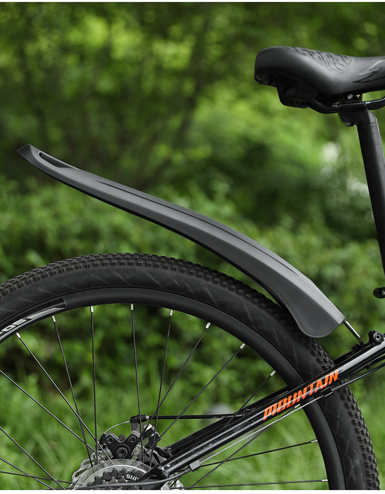 MTB Bike Mudguard Bicycles Front Rear Fenders Set PP Plastic Foldable ...