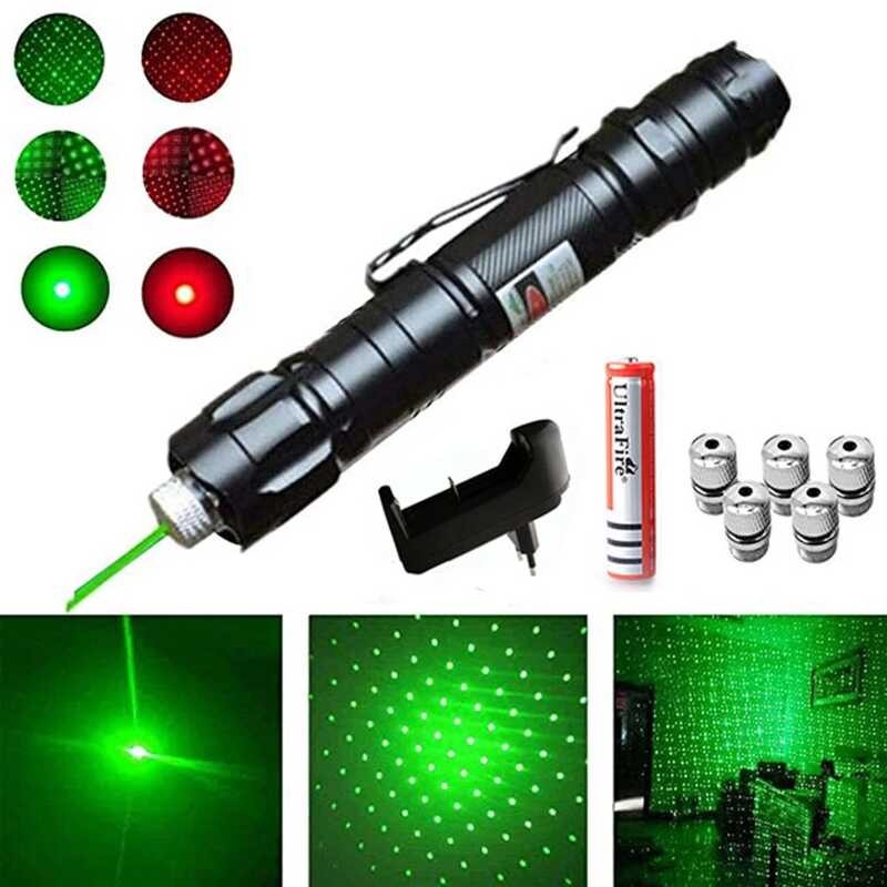 Green Laser Pointer Laser Sight 532Nm Laserpointer Adjustable Focus ...