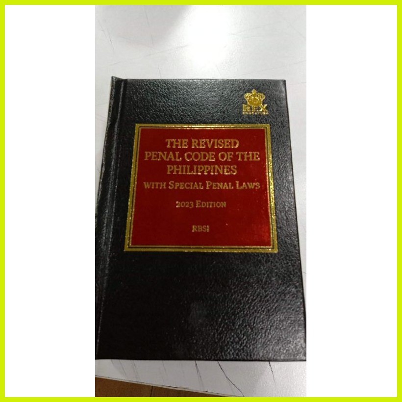 ☎ CODAL-The Revised Penal Code Of The Philippines 2018/2023 (REX ...