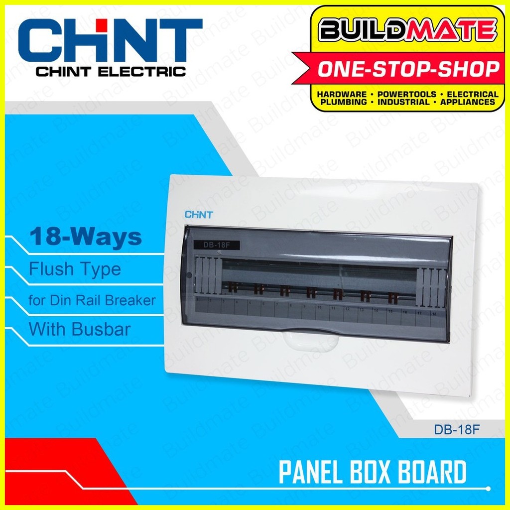 CHINT 18 WAYS FLUSH Type Panel Distribution Box Board for Din Rail ...