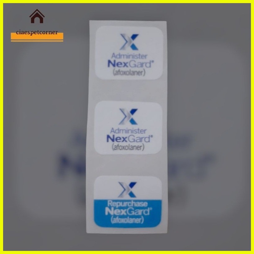 Nexgard Chewable Tablet for Dog 2-4kg (with free sticker) | Shopee ...