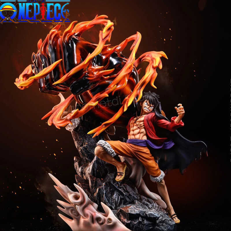 1/8 30Cm Gk Th Studio One Piece Nightmare Monkey D. Luffy Anime Action ...