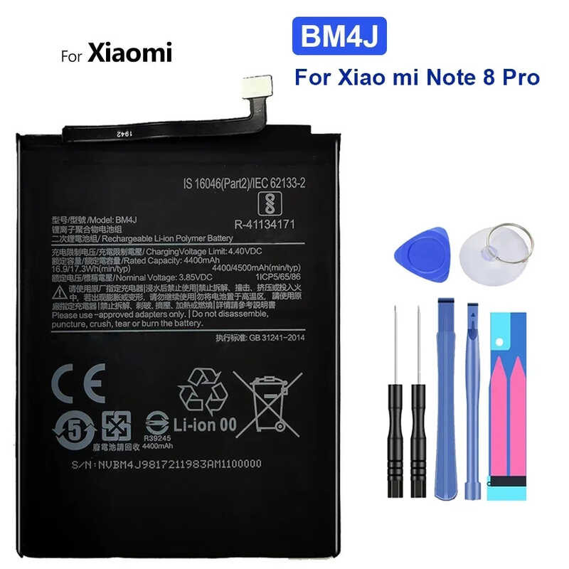 Battery BM4J 4500mAh For Xiaomi Redmi Redrice Note 8 Pro 0 | Shopee ...