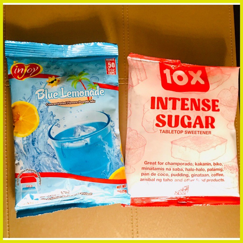 ♒ Injoy Blue Lemonade Powder 200g + Intense Sugar 200g | Shopee Philippines