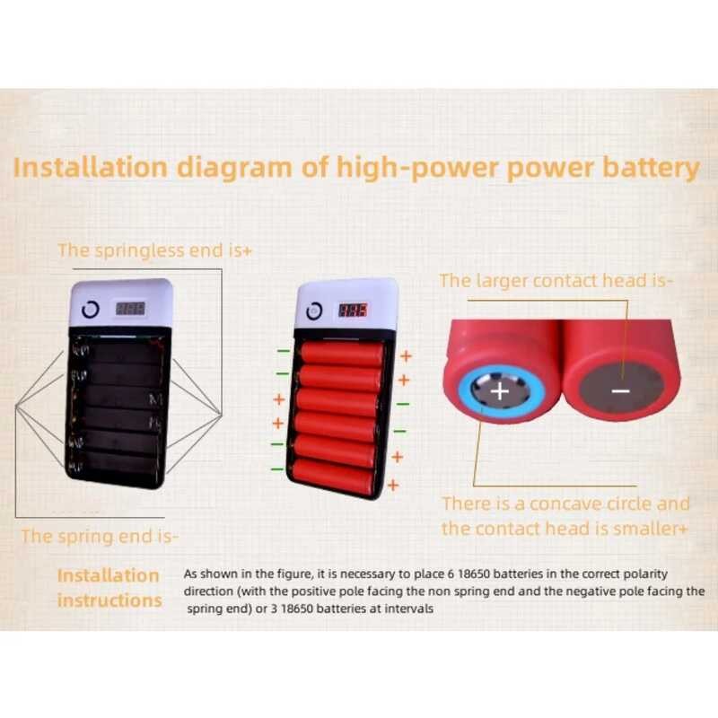 12V 5V 19V 21V Mobile Power Bank 18650 Battery Charger 19V 20V Laptop ...