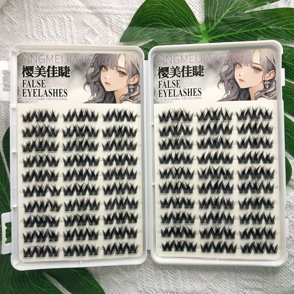 No Glue Self-Adhesive Lashes, Large Volume Thick False Eyelashes, Easy Apply for Natural &欧美 ...