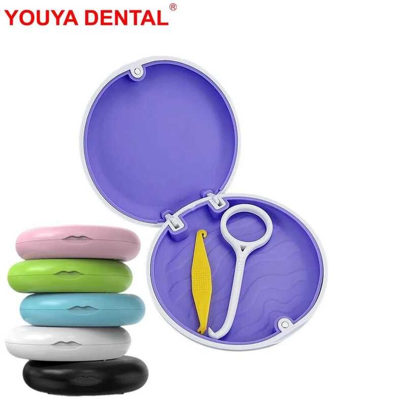 Pc COD Travel Denture Dental Retainer Case Magnetic Fake Teeth ...