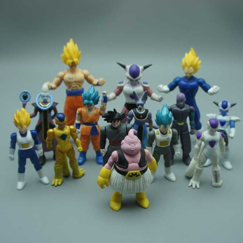 Bulk Dragon Ball Super Blue Vegeta Black Goku Zamasu Frieza Action ...