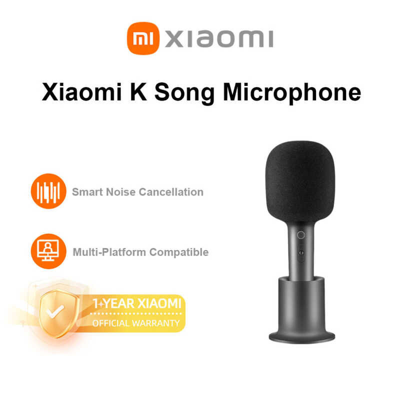 Xiaomi Mijia Wireless K Song Mic KTV Rechargeable Dsp Karaoke Handheld ...