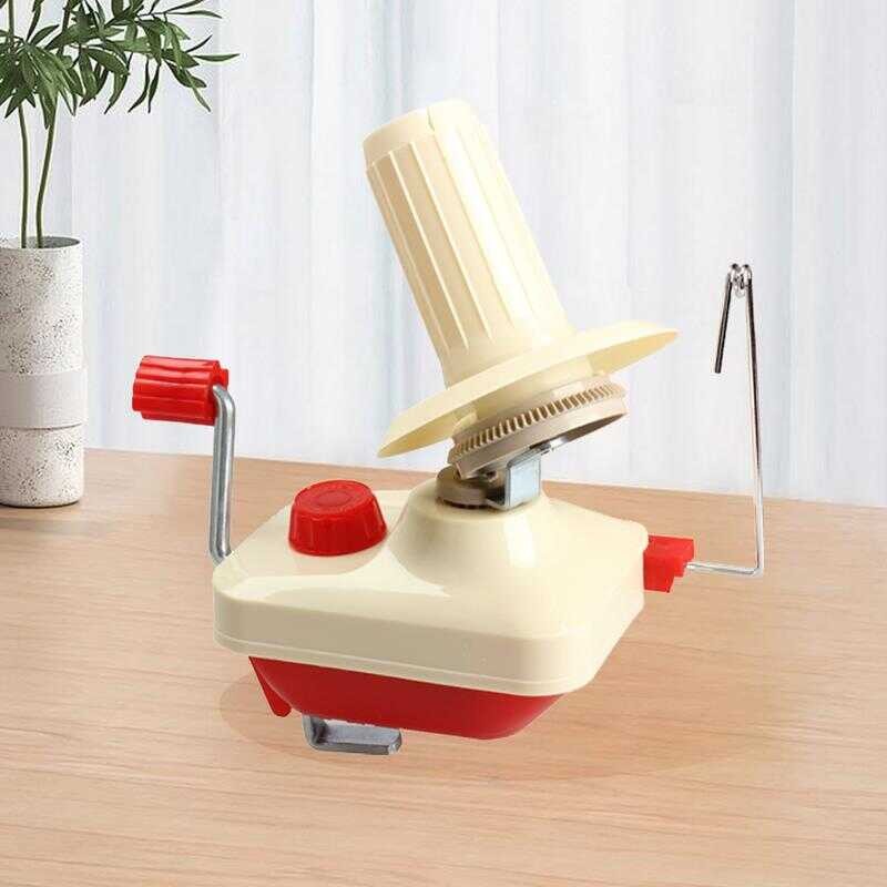 Knitting Machine Handheld Yarn Winder Fiber String Line Ball Winding ...