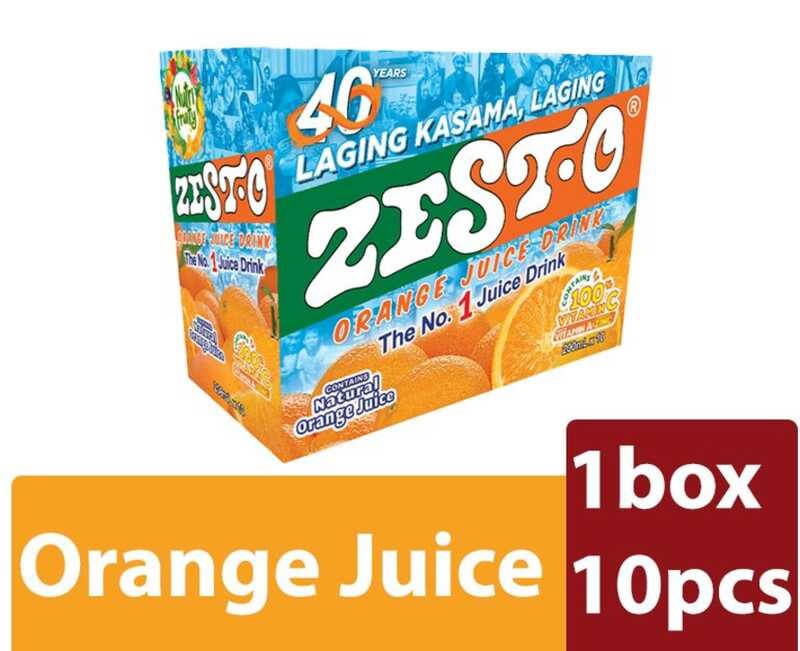 ZESTO JUICE DRINK 1 CASE | Shopee Philippines