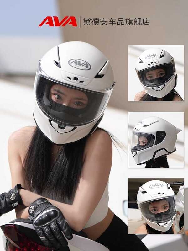 Red Arrow AVA Helmet for Men and Women, Full Face Motorcycle Helmet ...
