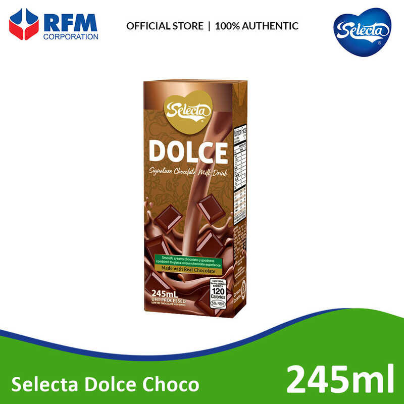 Selecta Dolce Chocolate Milk Drink 1L 094 | Shopee Philippines