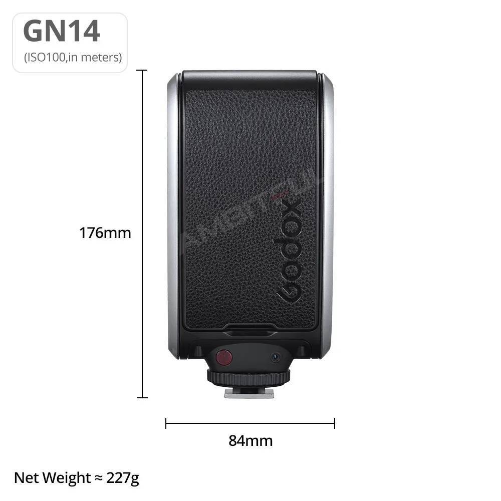 GN14 Godox Lux Senior Retro Flash Light 7 Levels Speedlite Universal ...