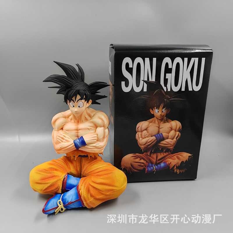 Dragon Ball Sitting Goku Injured Goku Standing Krillin Figure Model ...