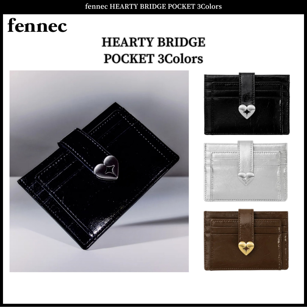 fennec HEARTY BRIDGE POCKET 5Colors | Shopee Philippines