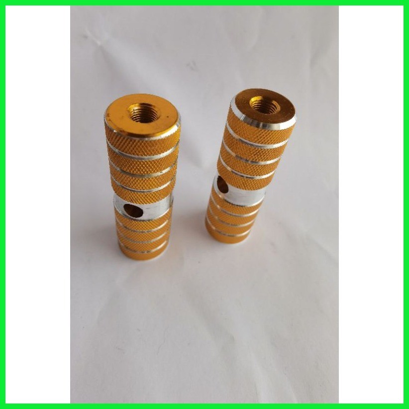 100% Small Step Nut Pegs Alloy (Does Not Loose Thread Easily) Pair ...