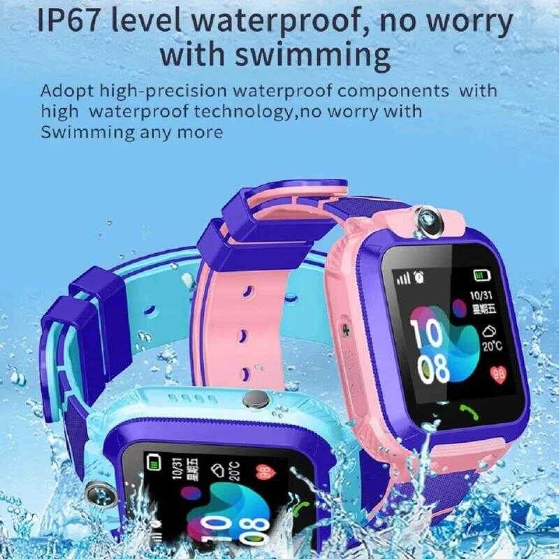 Q12 Bagong Smart Na Relo Ng Mga Bata Pambata Hindi Tinatablan Tubig SOS ...