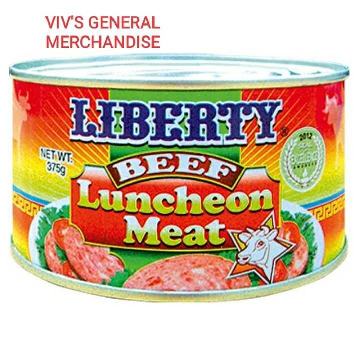 Liberty Beef Luncheon Meat ( 375G ) 874 | Shopee Philippines