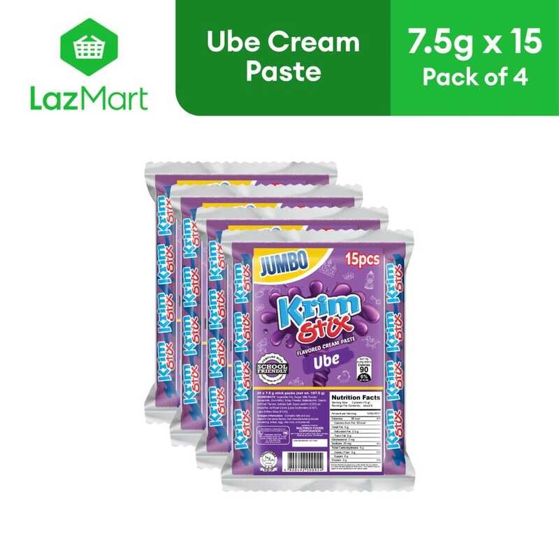 Krimstix Ube 7.5G X 15 Pcs - Pack Of 4 3 E82 | Shopee Philippines