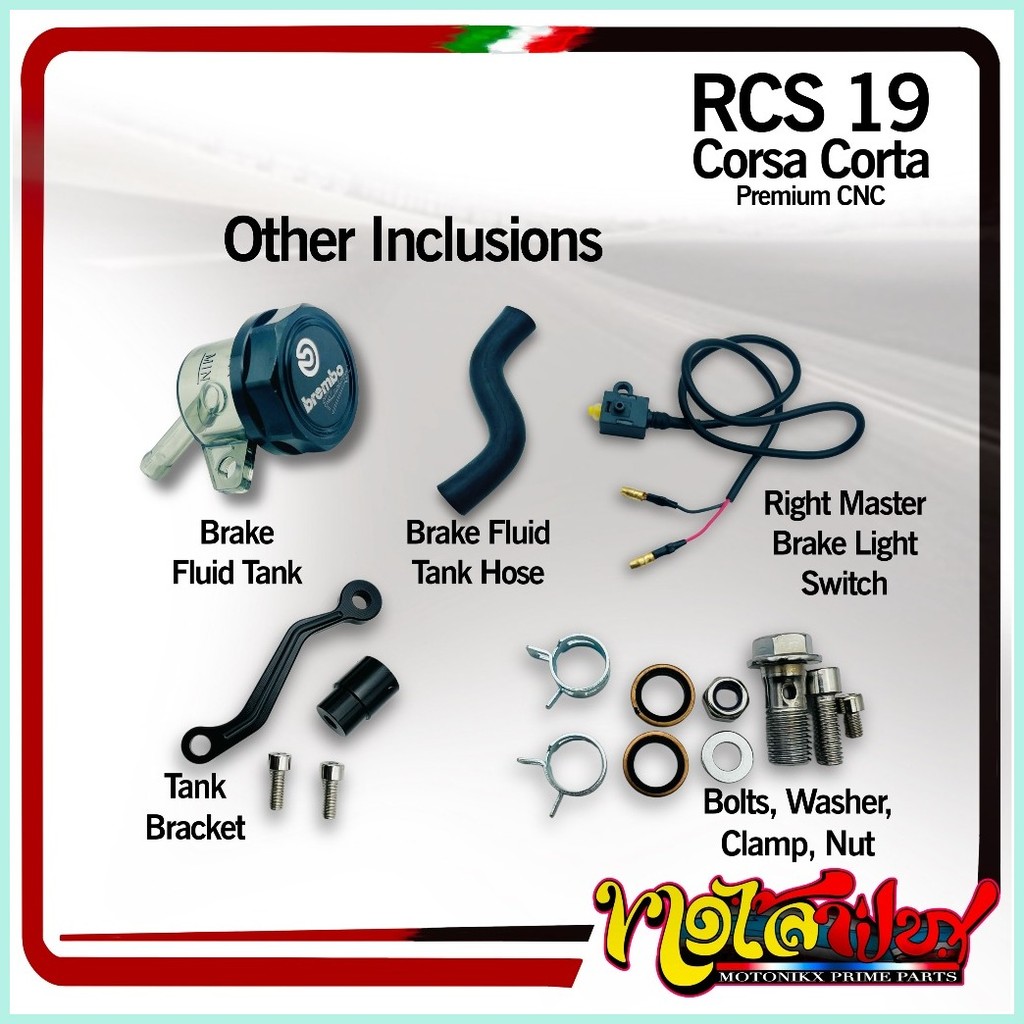 RCS19 CNC Premium - Mio, Raider, Aerox, Sniper, Click Universal ...