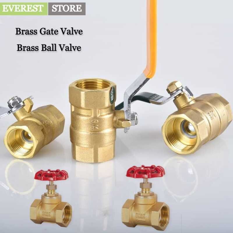 Brass Gate / Ball Vae Water Switch Heavy Duty 1/2 , 3/4 0A2 0E6 ...