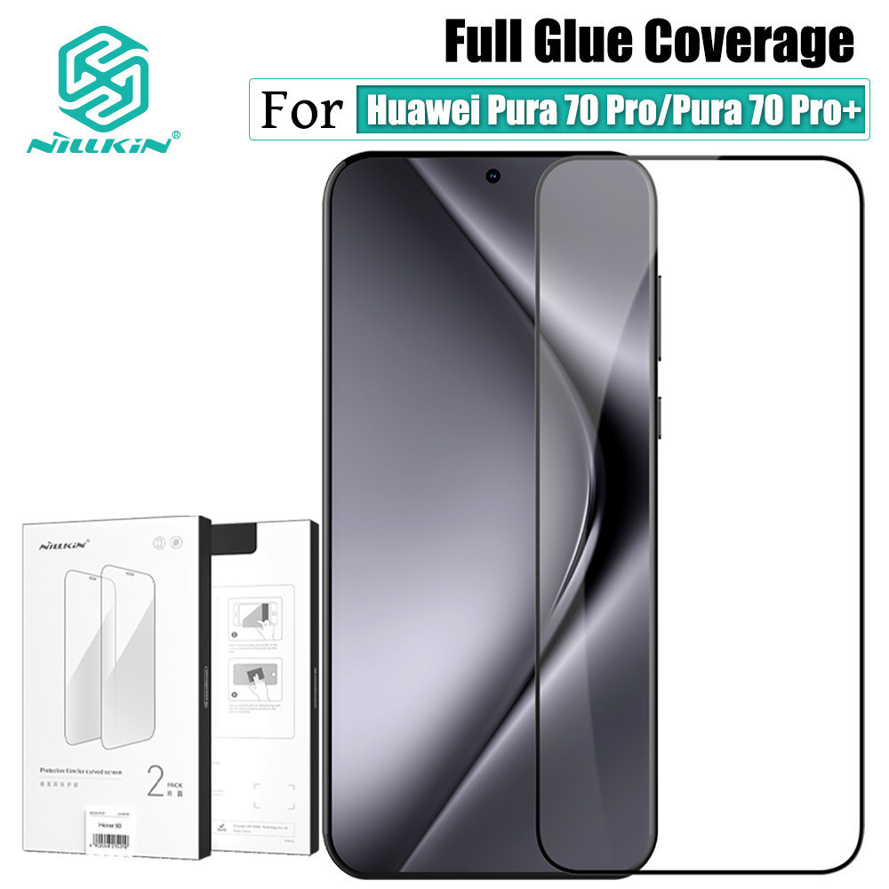 NILLKIN 2 PCS Screen Protector For Huawei Pura 70 Pro / Pura 70 Pro+ Impact Resistant Plexiglass ...