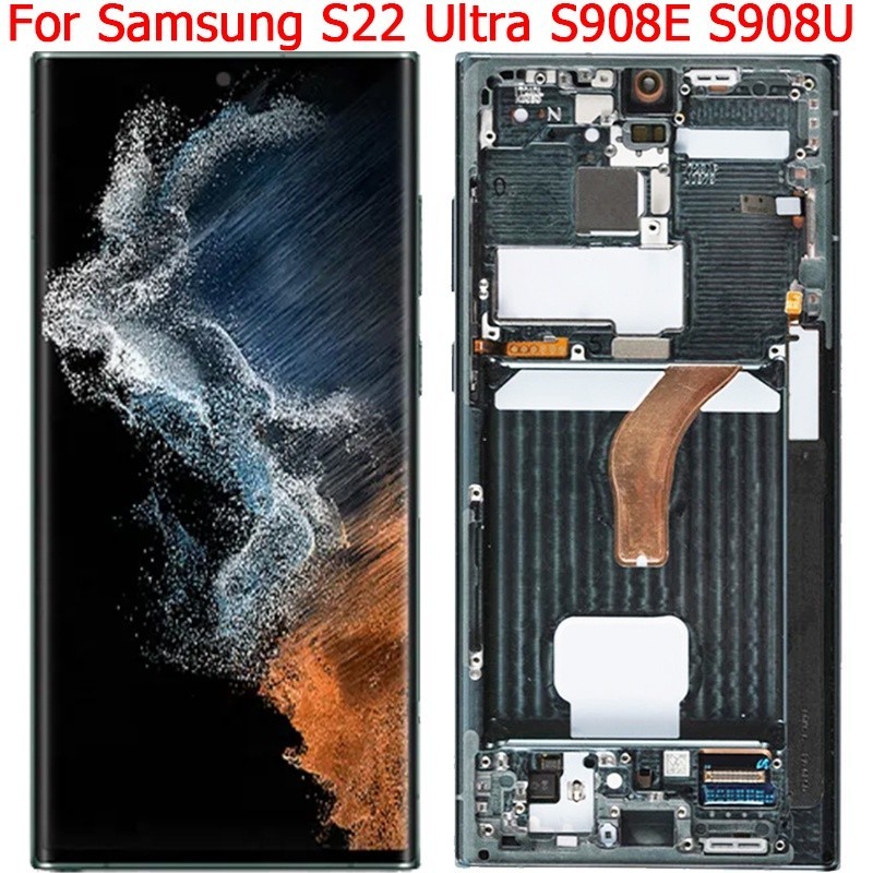 TFT / OLED Display For Samsung Galaxy S22 Ultra 5G Display LCD Touch ...