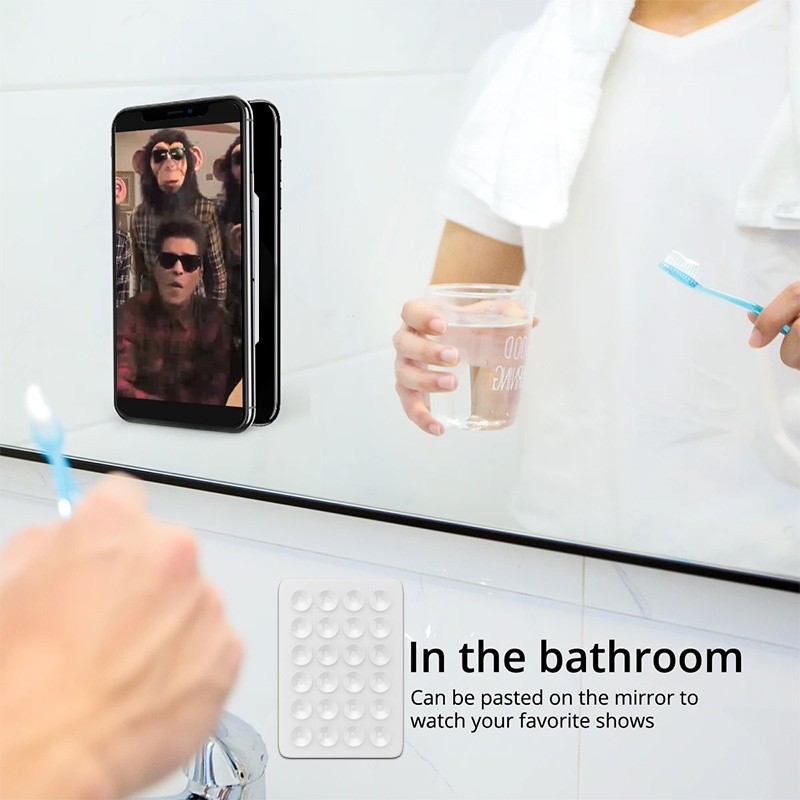 1pcs Silicone Suction Pad For Mobile Phone Fixture Suction Cup Backed ...