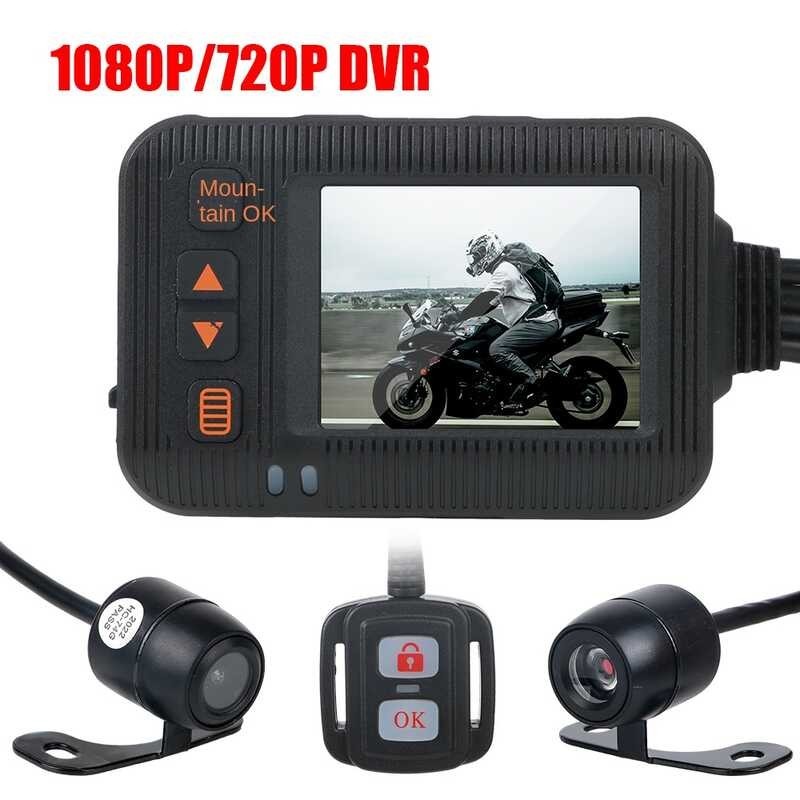 Tubig Front Walang Rear Camera Video Recorder Motorcycle DVR Wired ...